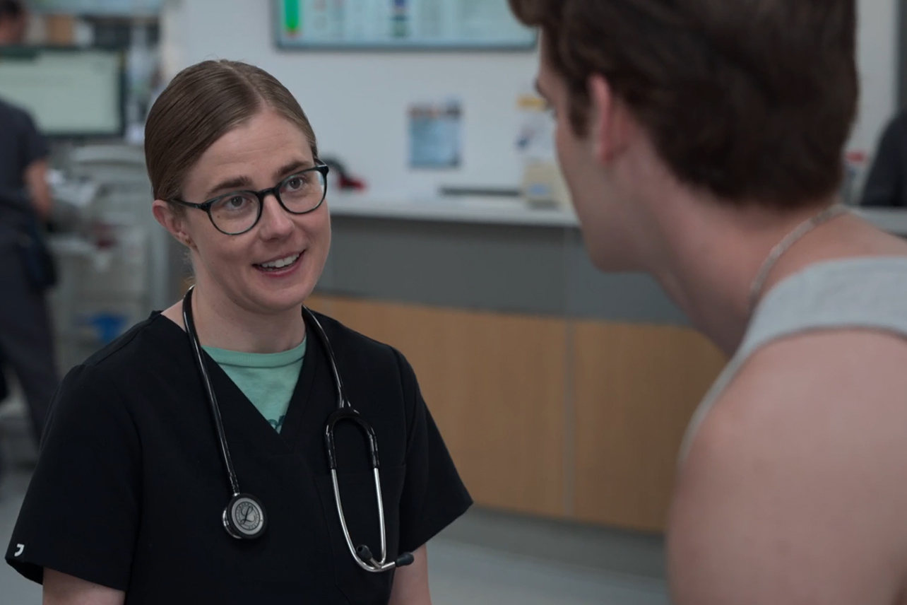 ‘The Pitt’ star Taylor Dearden gives us more details about Dr. King’s ...