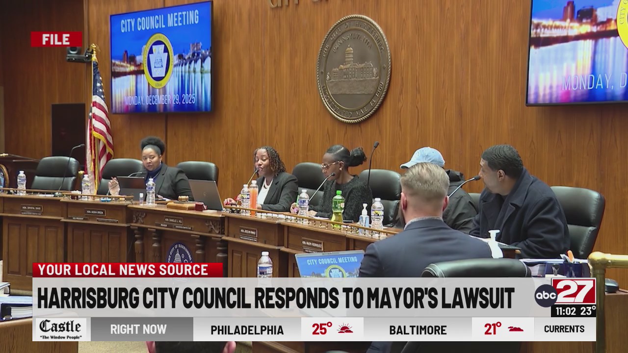 Harrisburg City Council asks court to throw out mayor's lawsuit