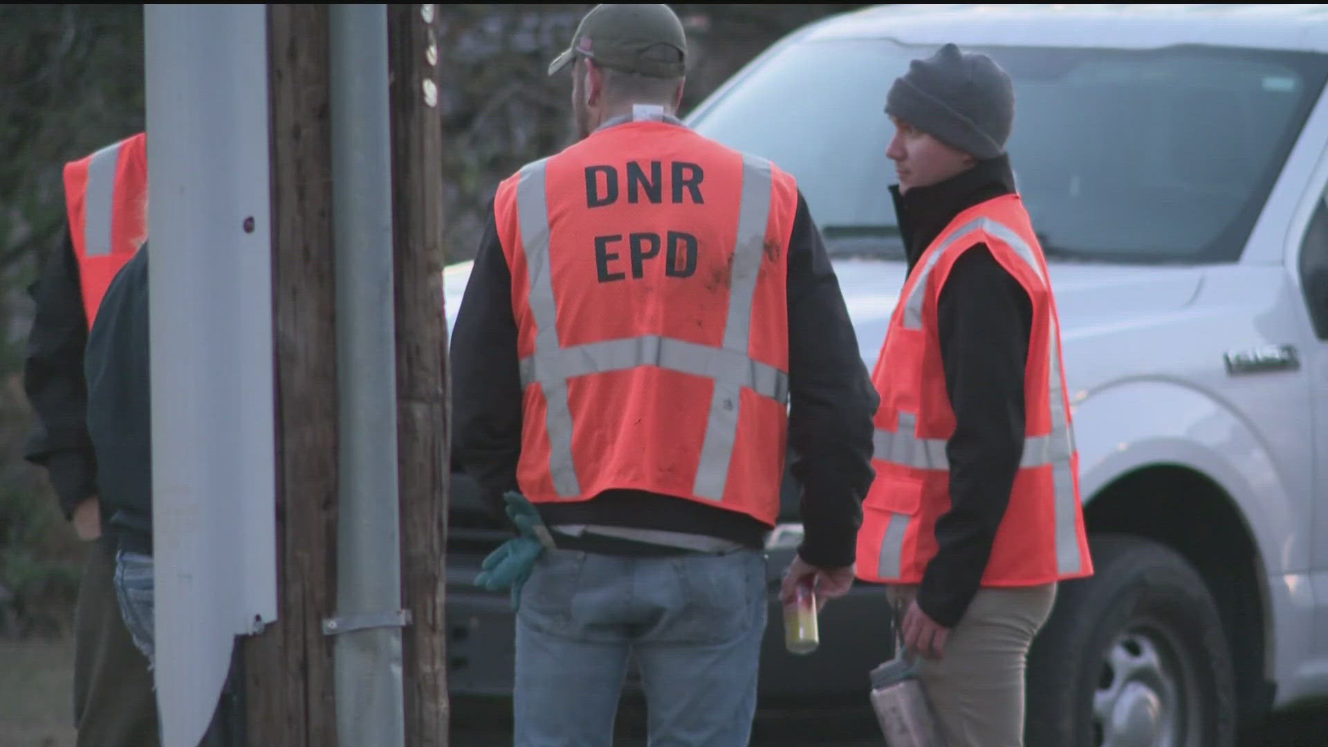 Latest on chemical fire at plant in Clayton County