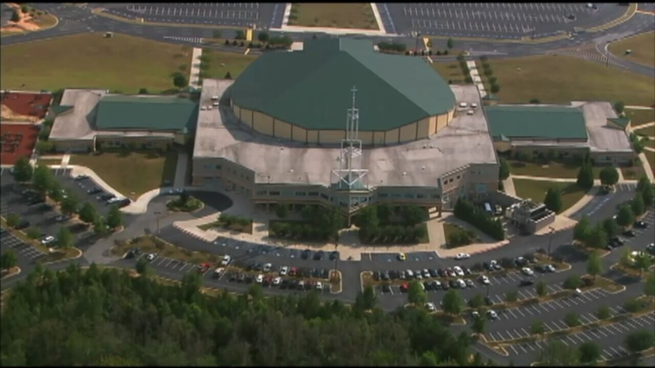 ‘You’ll burn’: Man goes on rant inside New Birth megachurch