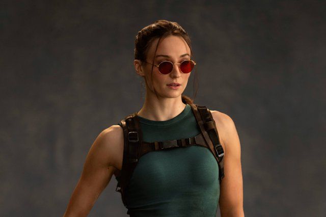 Sophie Turner transforms into the iconic Lara Croft for new series ...