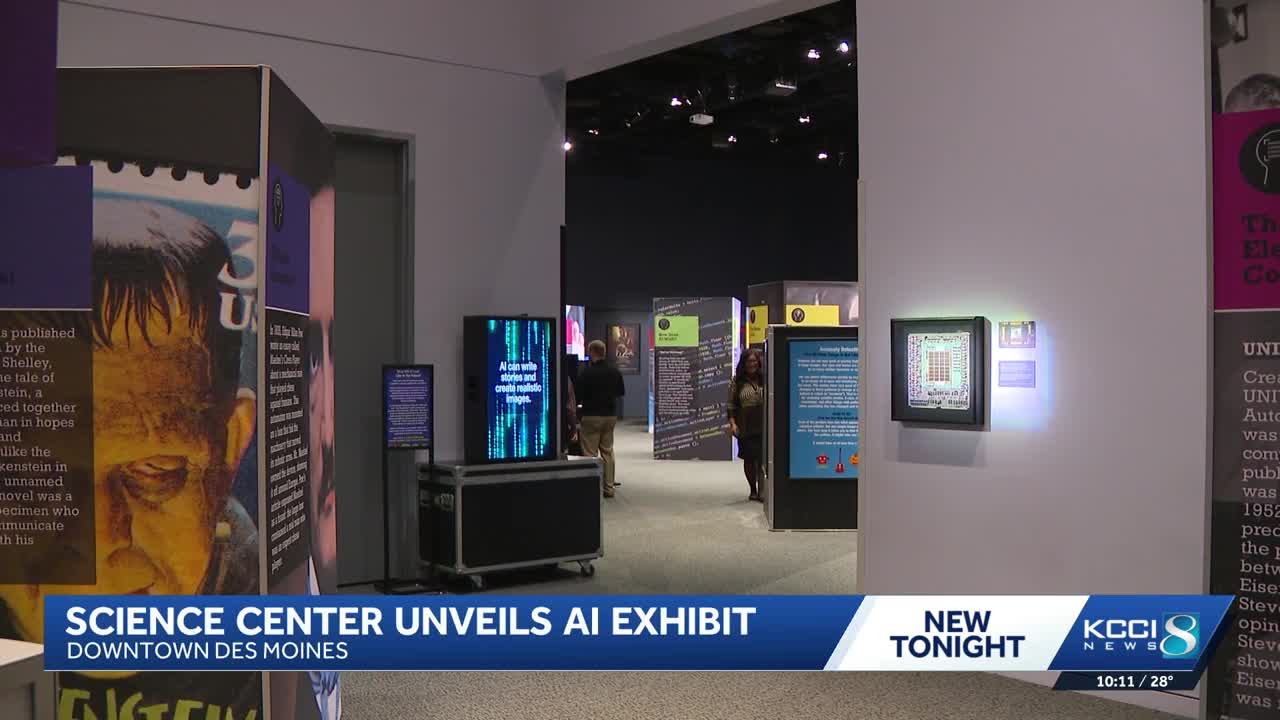 Science Center of Iowa unveils new AI exhibit