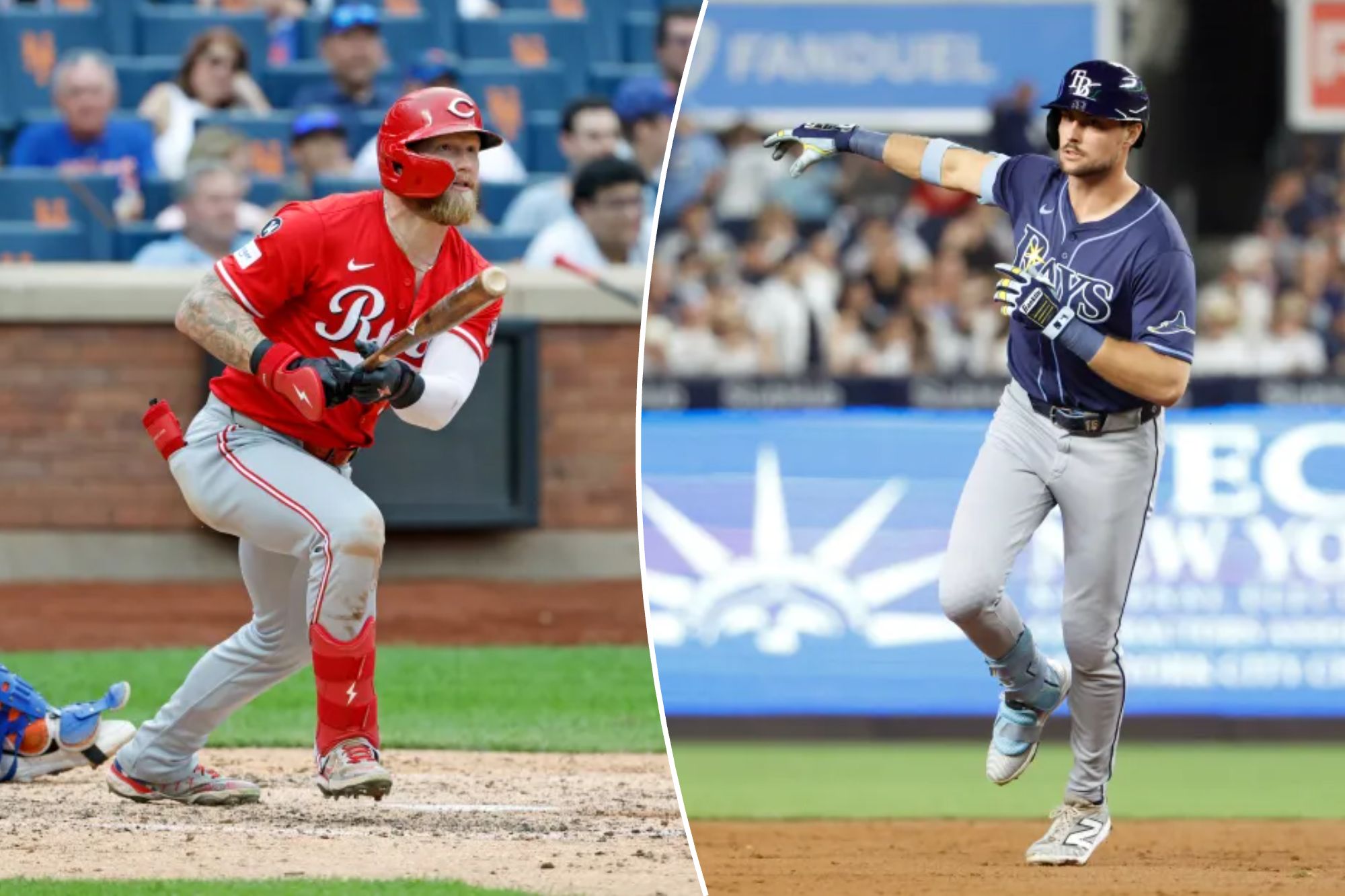 Josh Lowe, Gavin Lux dealt in three-team trade involving Rays, Reds and ...