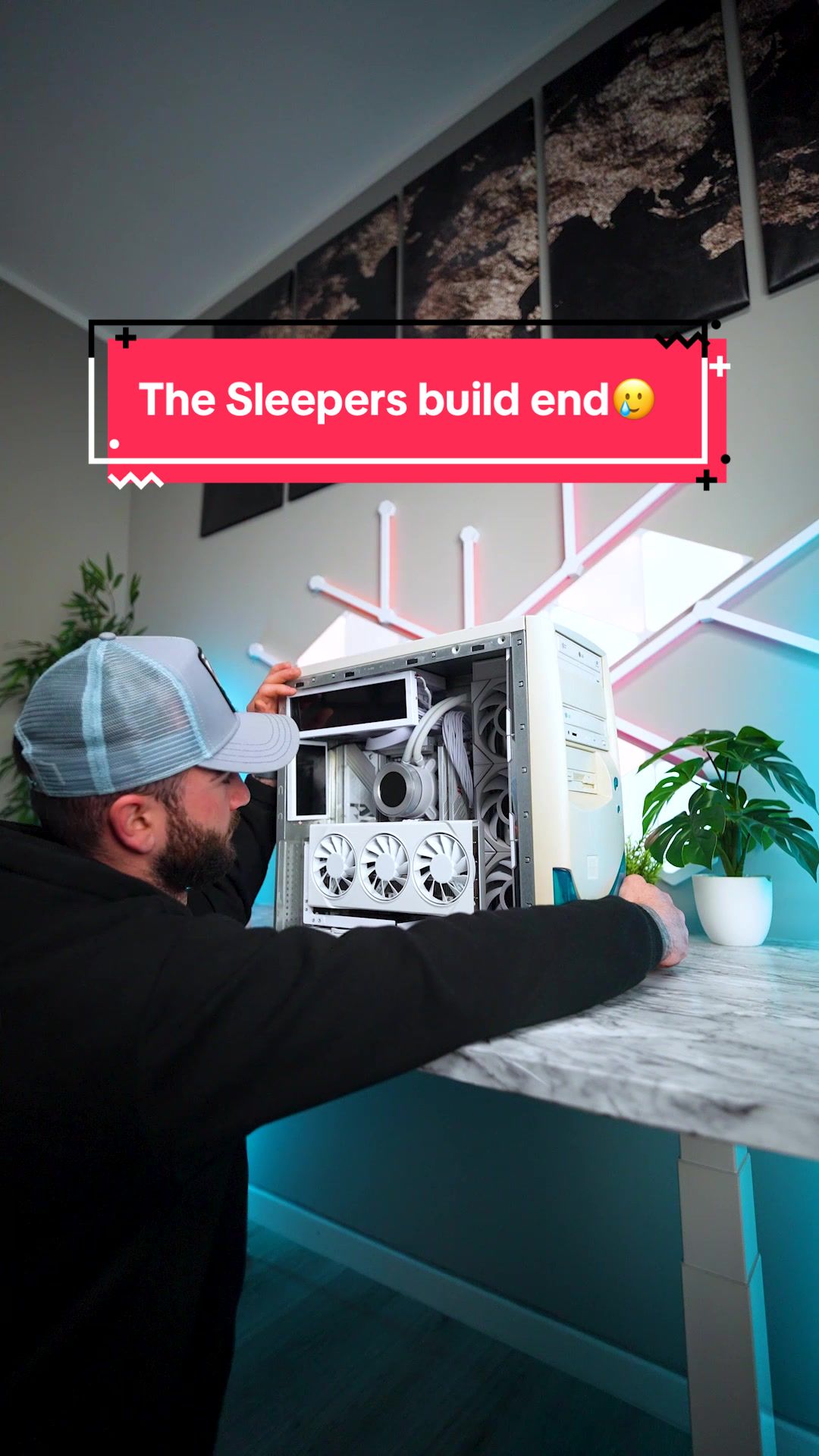 The sleeper PC build journey comes to an end