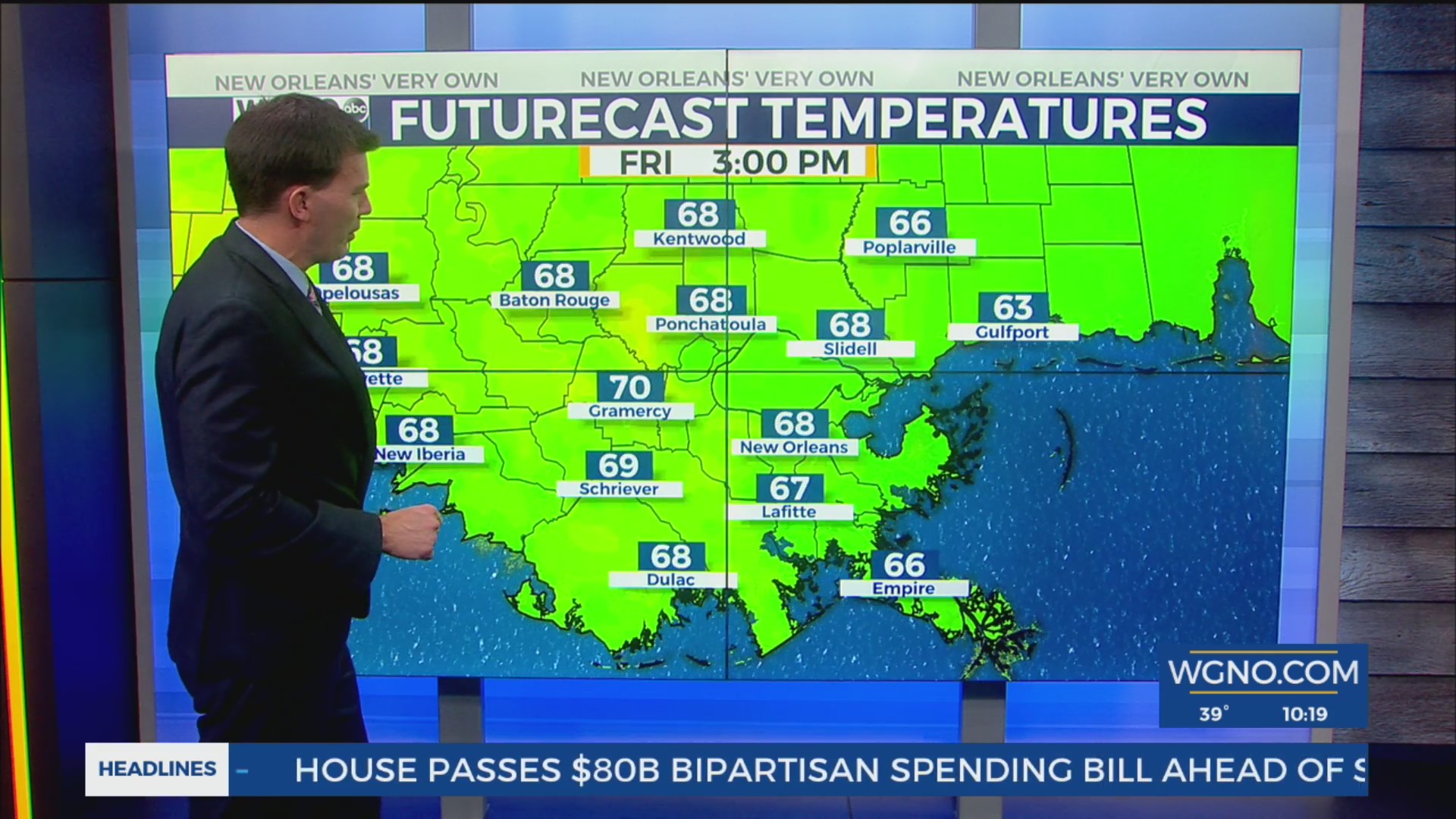 Mild Friday before winter comes back