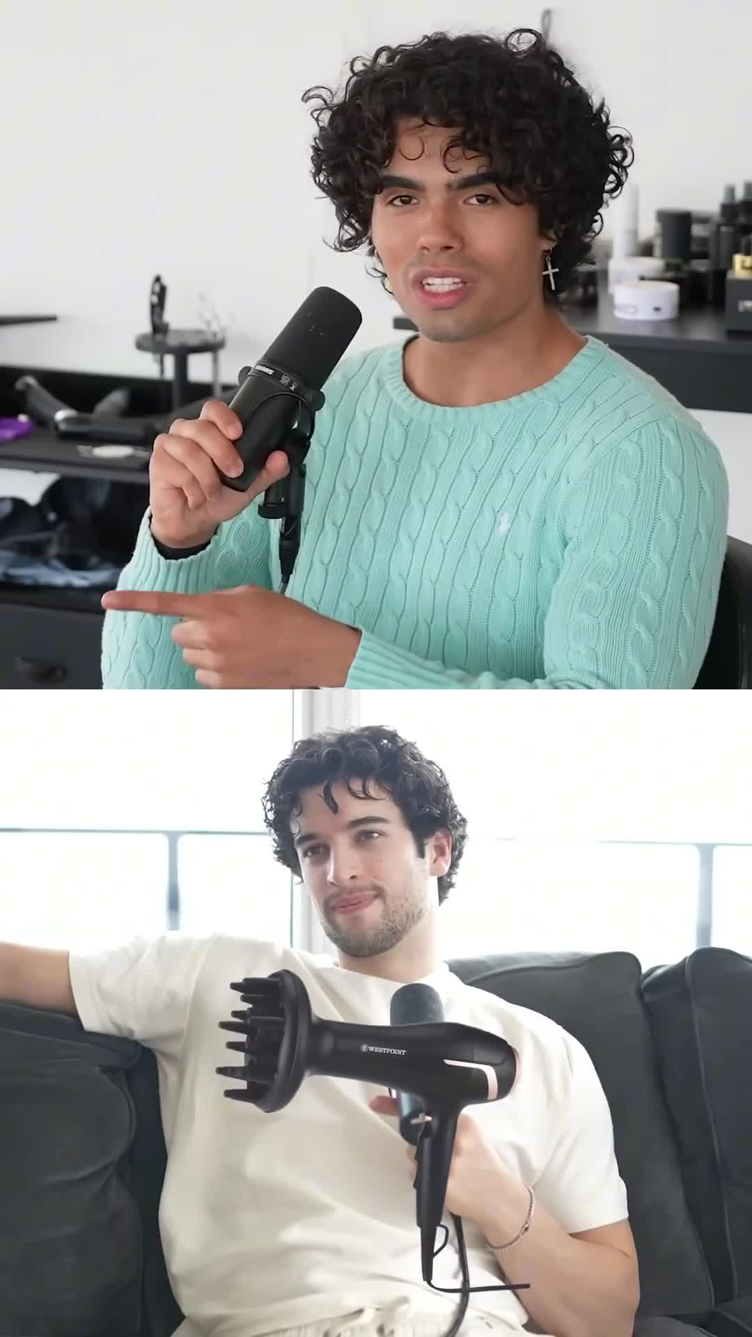 Exploring curly hair styles and preferences