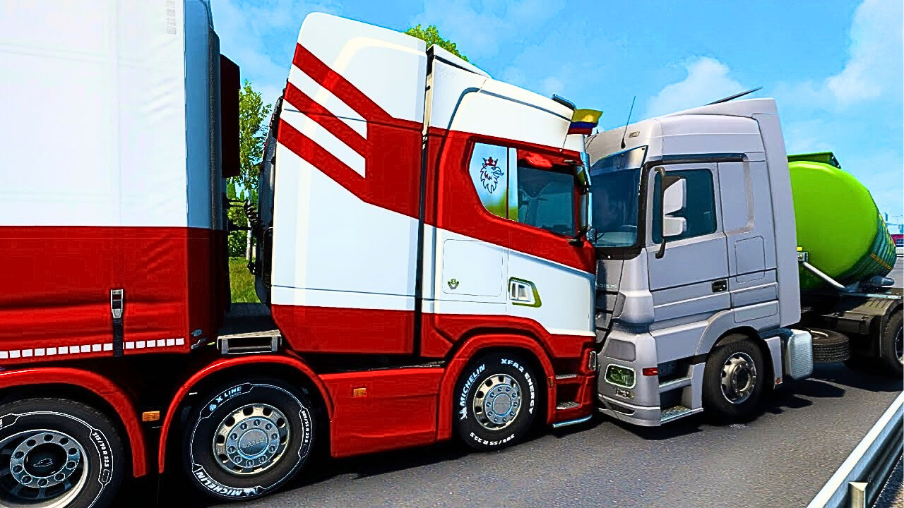 ¡Volvemos a los choques en la ruta! | Euro Truck Simulator 2