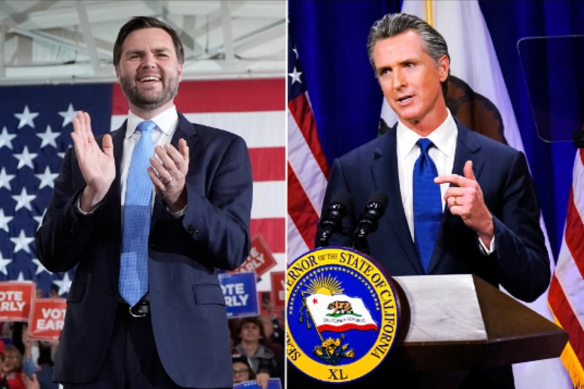 Young MAGA men are 'looksmaxxing' to emulate Newsom and not JD Vance