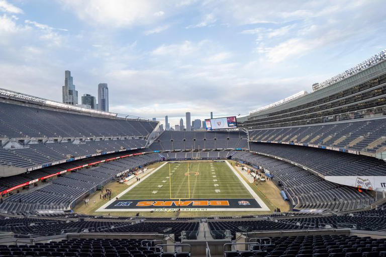 NFL commissioner visits site for team's new $5 billion stadium of the ...