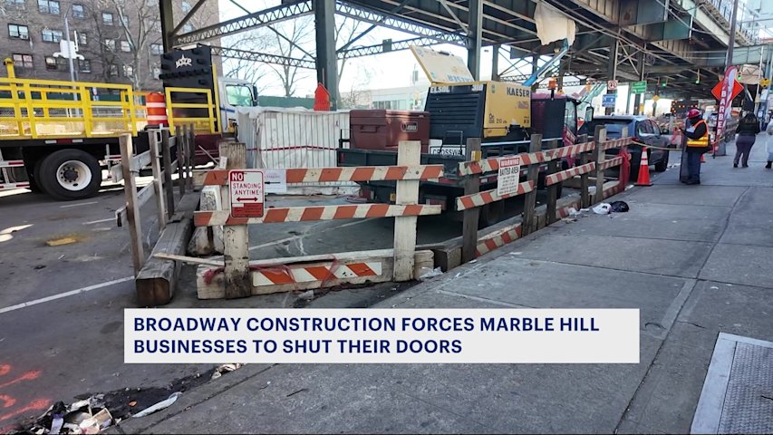 ‘I can’t pay the rent.’ Broadway construction forces Marble Hill ...