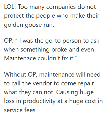 New supervisor refused to let a long-time employee work in their usual ...