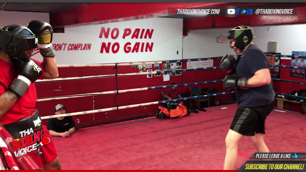 Sparring Jersey Boy Boxing Club: Heavyweight Monte Barrett vs Big Bill