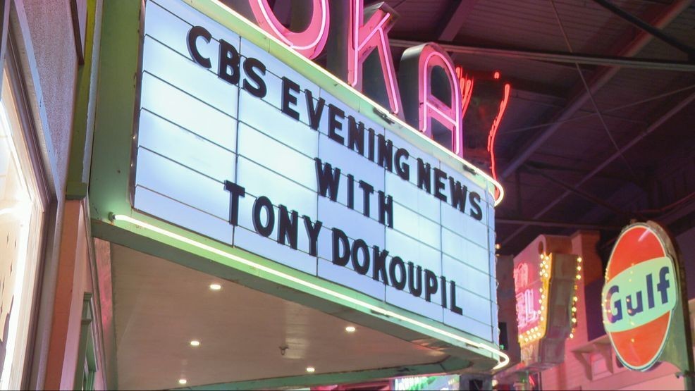 CBS Evening News airs live at Cincinnati's American Sign Museum during ...