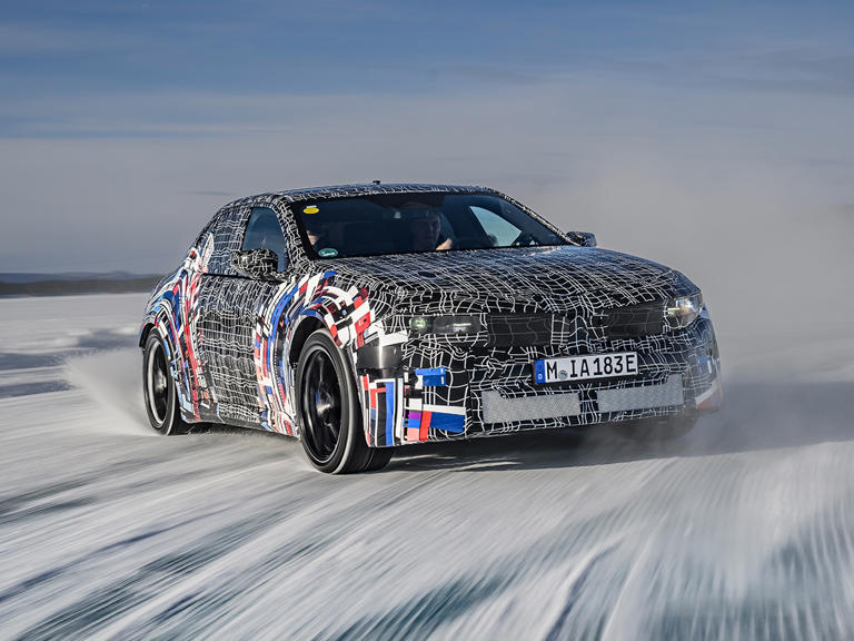 BMW reveals video game-like quad-motor, fully electric M Neue Klasse