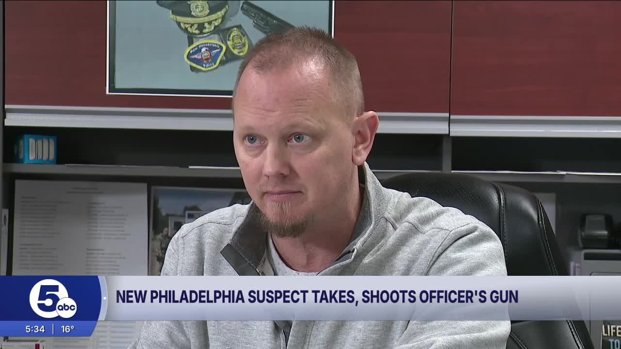 New Philadelphia suspect allegedly takes, shoots officer's gun in ...