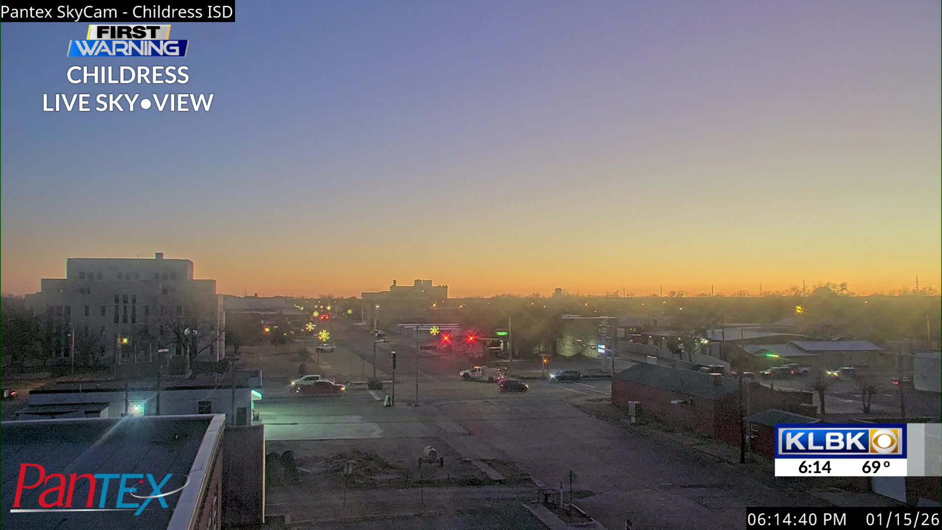 KLBK 6 PM weather update | Thursday, January 15, 2026