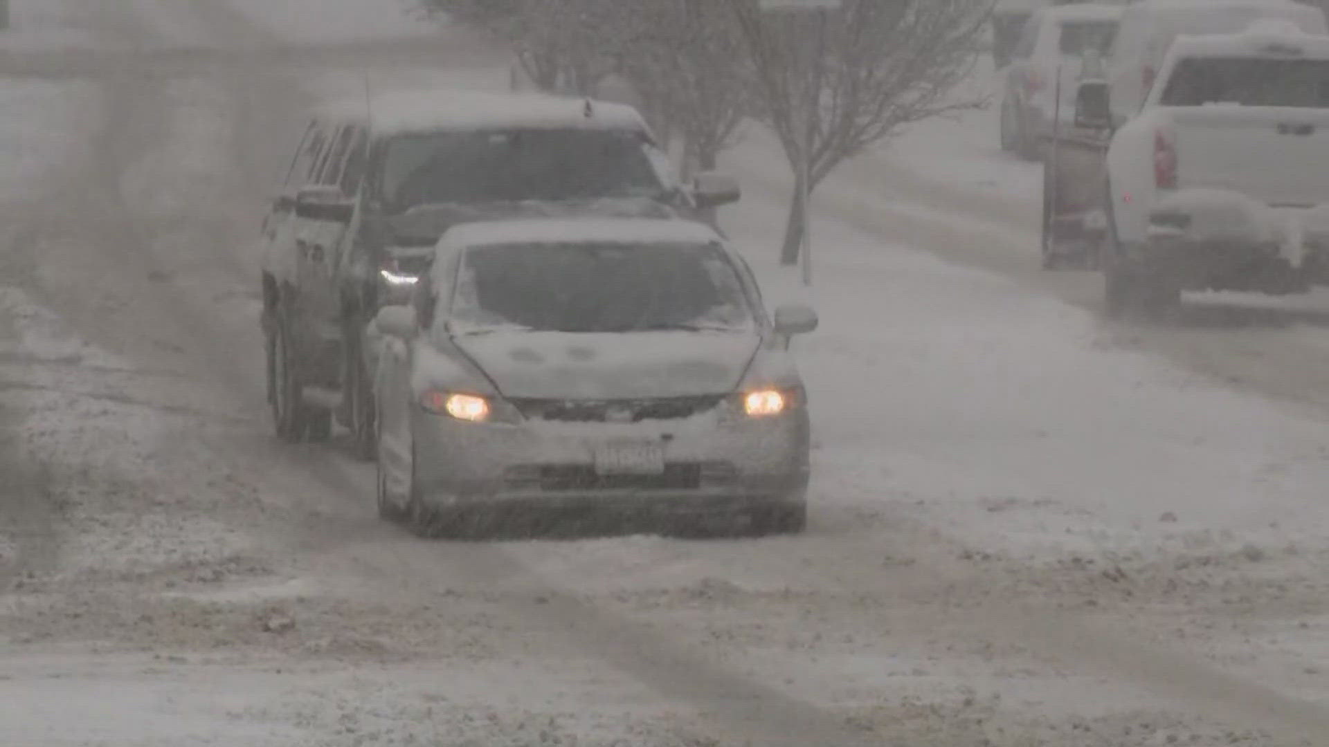 Niagara County cleans up snow