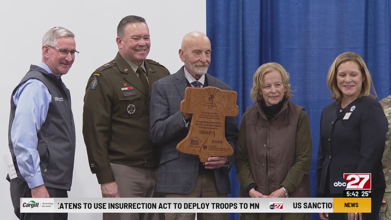 PA Farm Show honors veteran with inaugural award