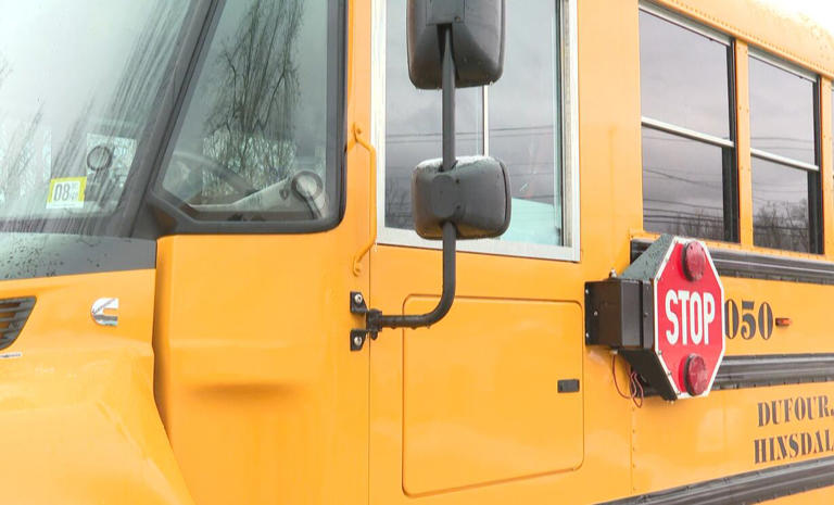 Bennington launches school bus safety campaign after spike in illegal ...