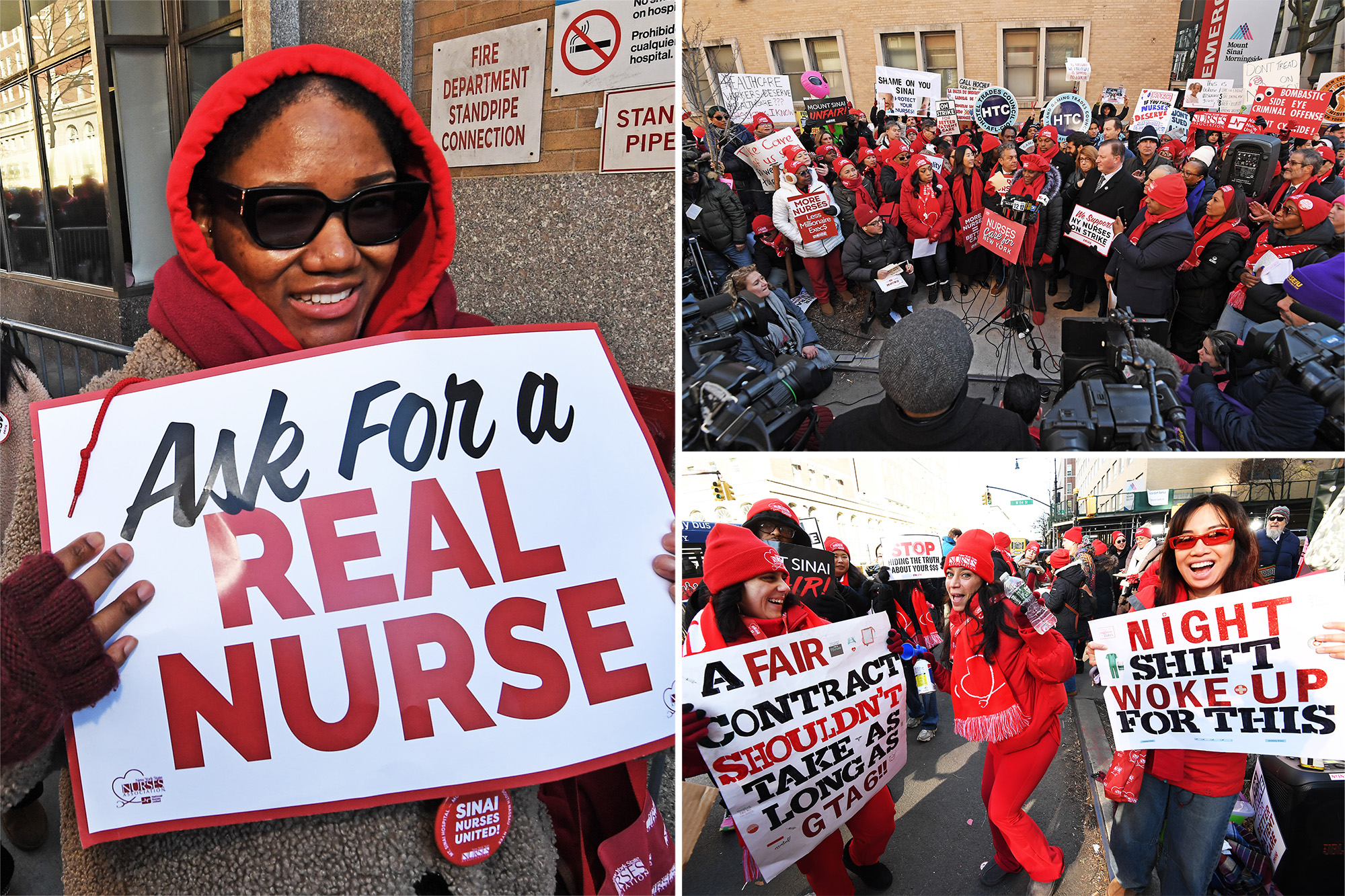 No end in sight to massive NYC nurses strike as dispute turns bitter ...
