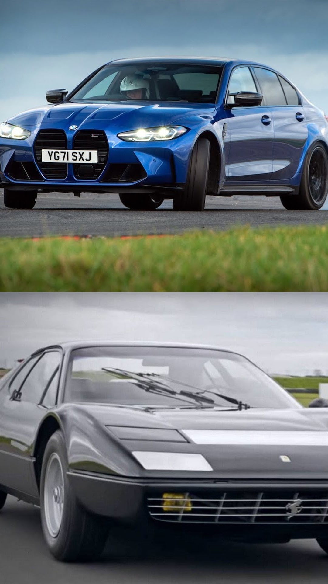 BMW M3 v/s Ferrari 365 GT4 BB