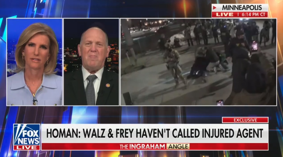 Tom Homan says ICE is unpopular because ‘we need to be better at messaging’
