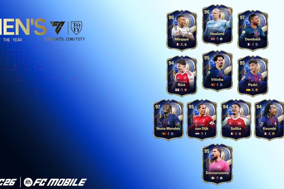 EA SPORTS FC gibt bekannt: Diese Fußball-Stars haben es ins Team of the ...