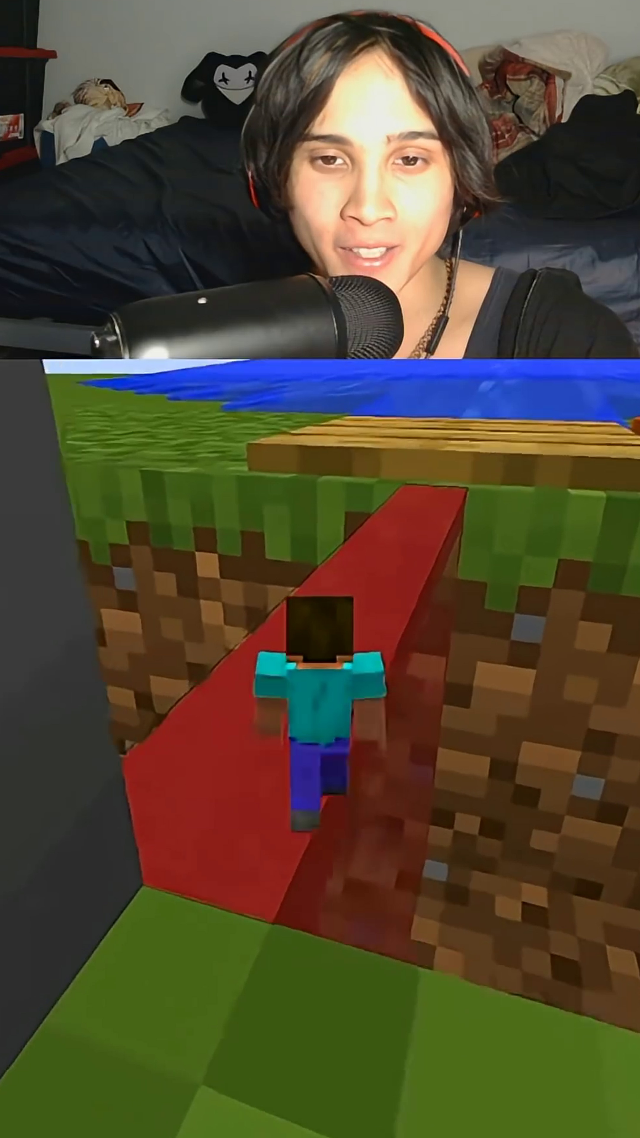 Minecraft but you keep shrinking