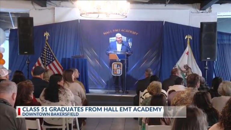 Hall celebrates 16 new EMT academy graduates