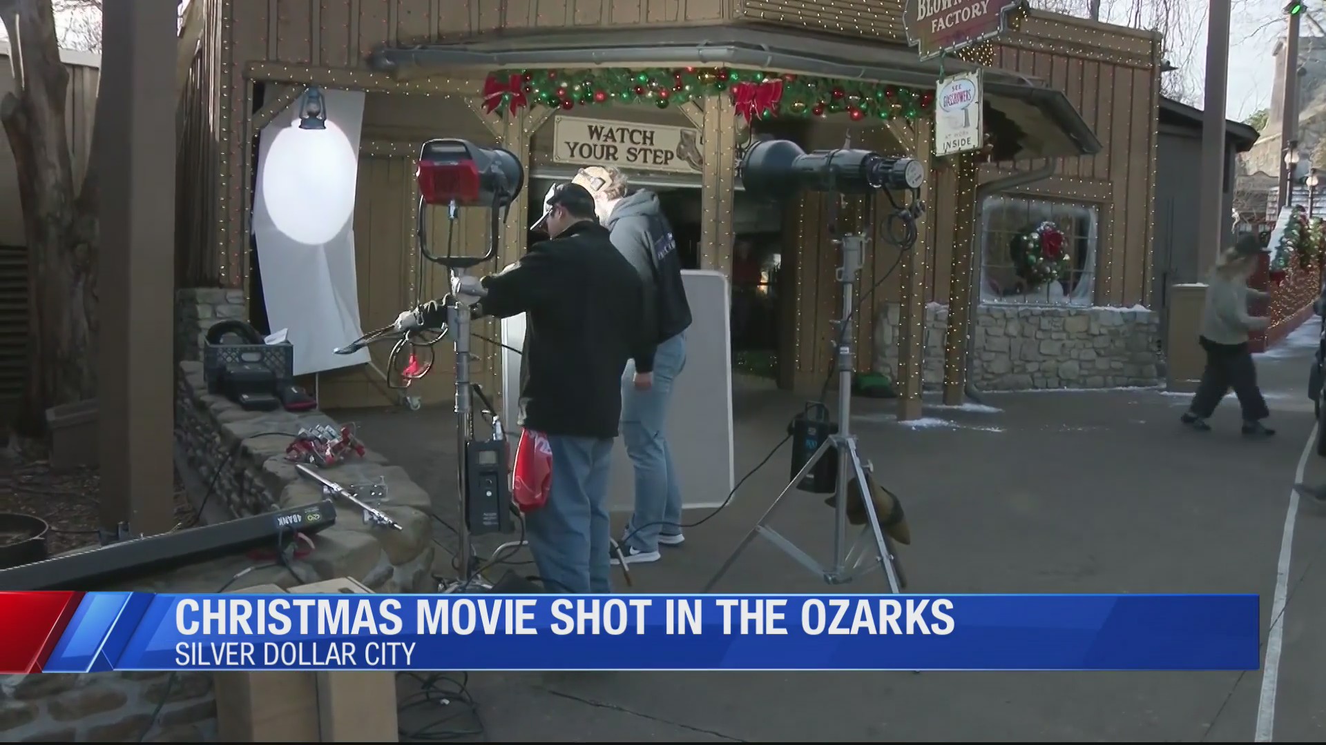 Silver Dollar City becomes backdrop for Christmas movie