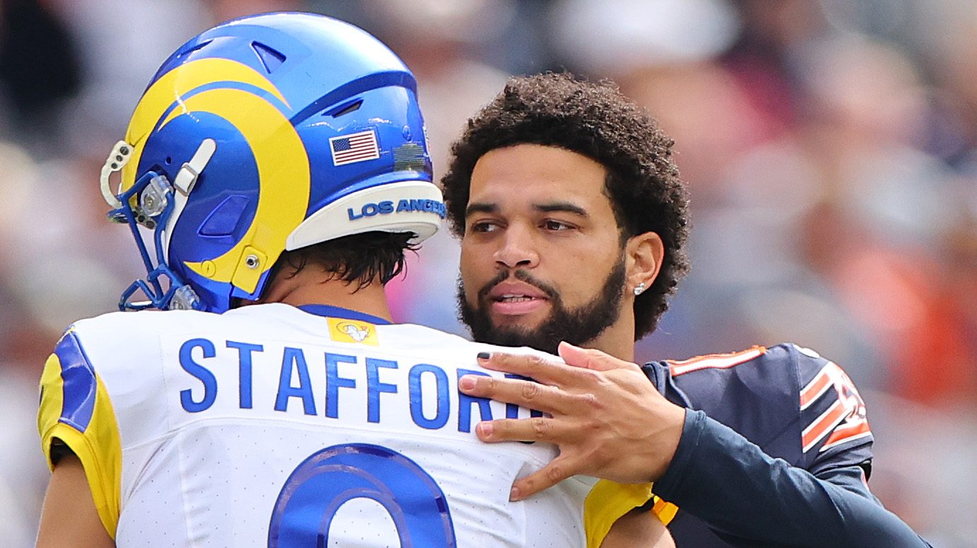 Matthew Stafford sends message on Caleb Williams amid Bears-Rams matchup