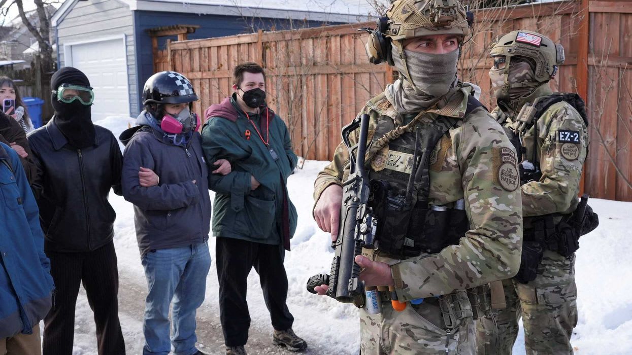 Chaos as masked ICE agents descend on neighborhoods