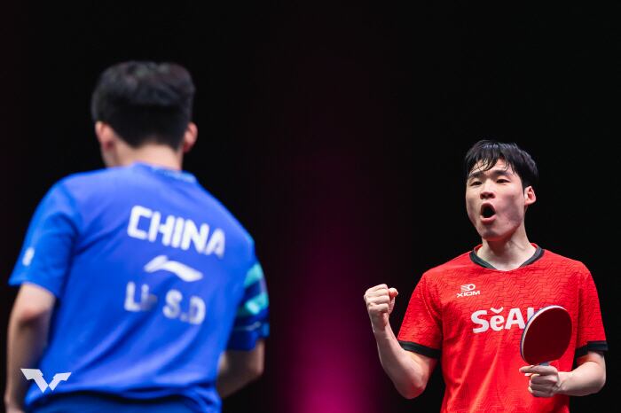 Jang Woo-jin-Jo Dae-sung upset top Chinese pair in five-set battle