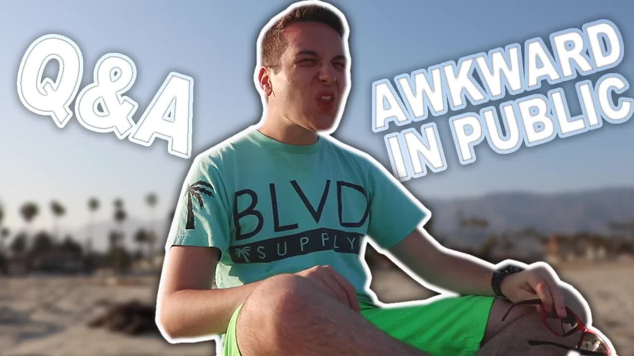 Being awkward in public (Q&A)