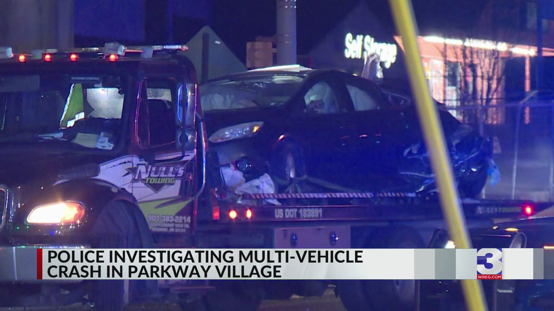 THP investigates multi-vehicle crash in Parkway Village
