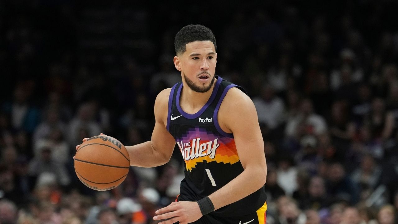 Suns star Devin Booker out against Pistons with ankle injury