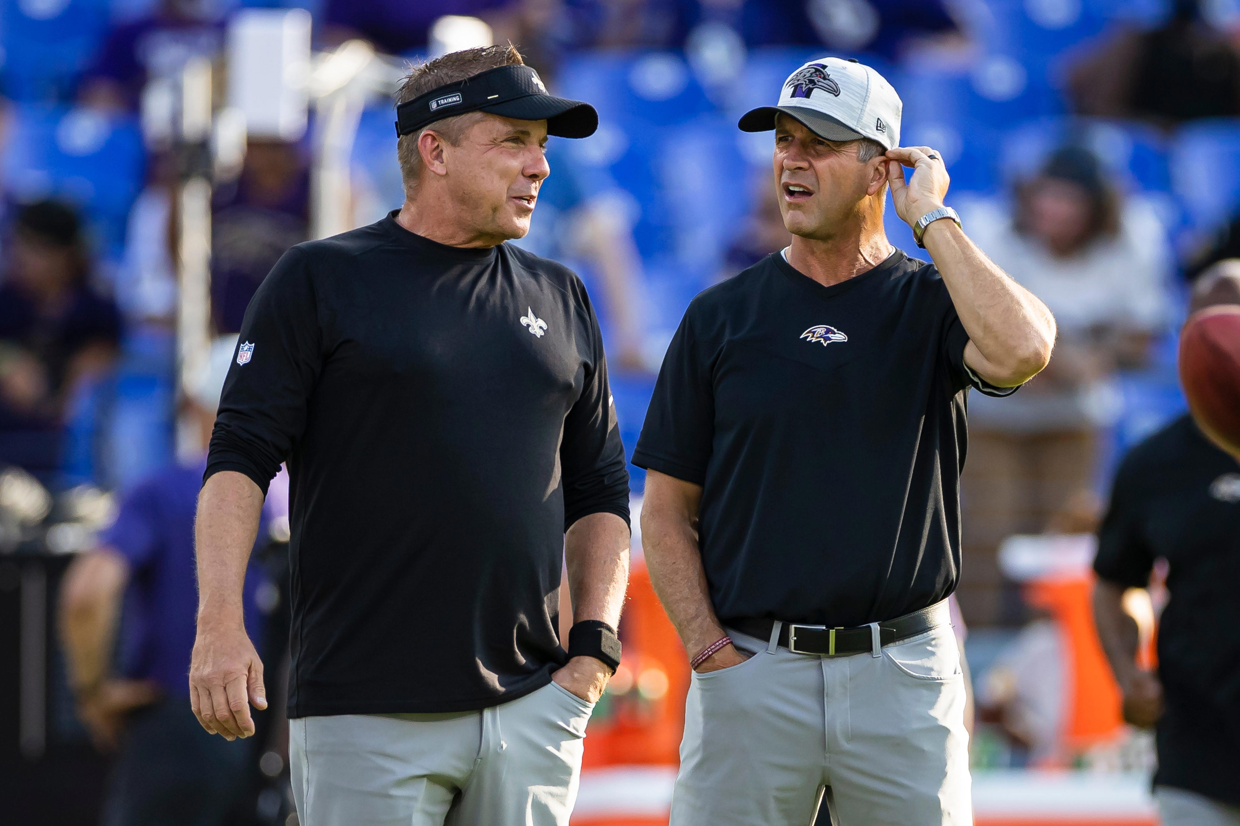 Sean Payton reacts to John Harbaugh taking job with Giants
