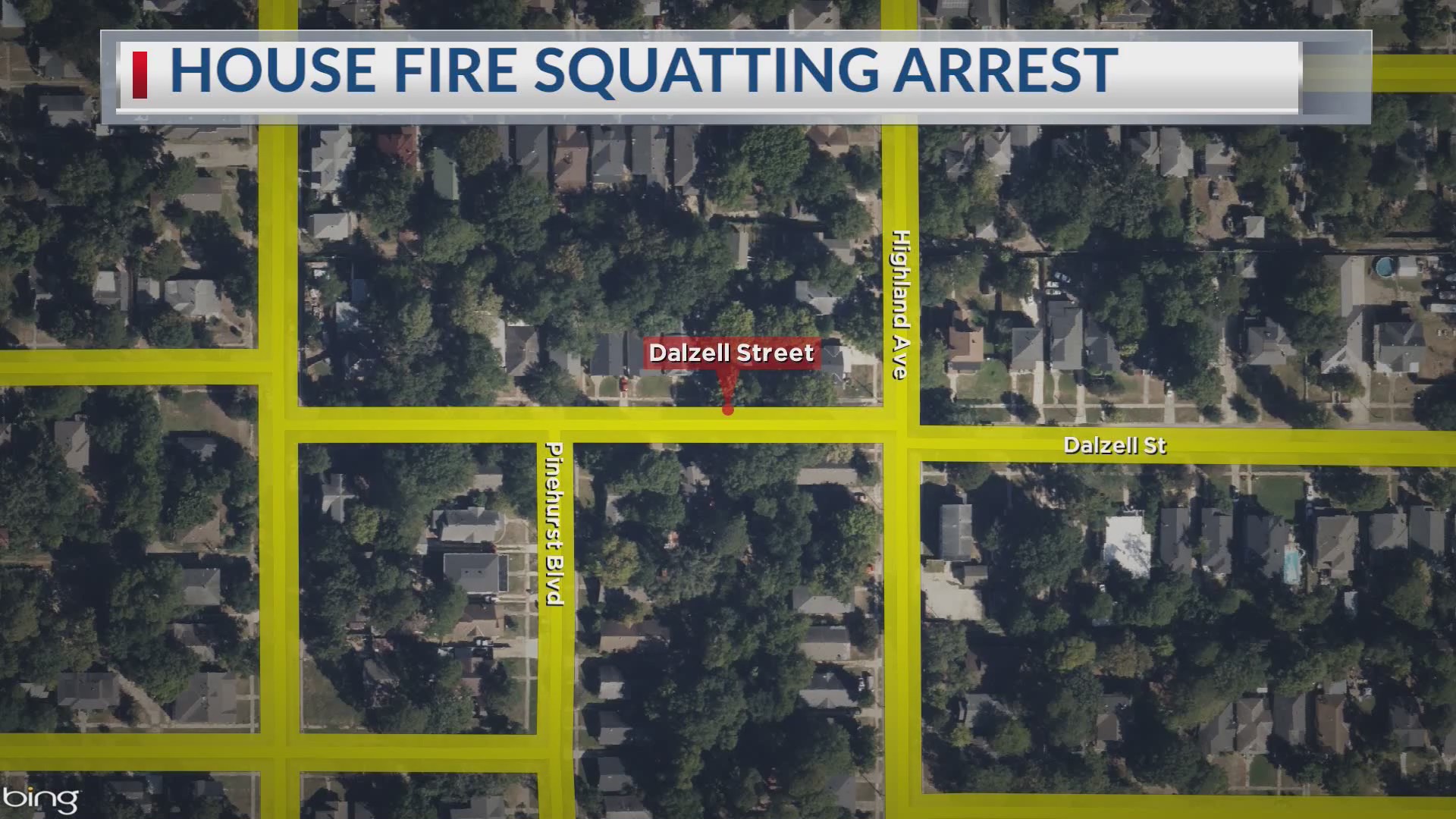 Man arrest for squatting following Dalzell house fire