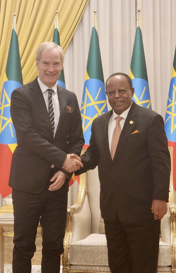 President Taye receives credentials of 14 ambassadors