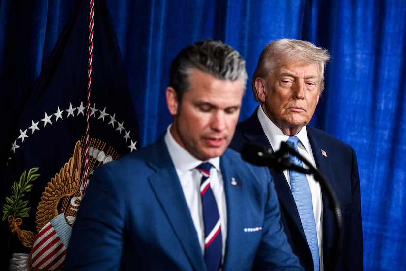 Trump blames Hegseth for deadly Iranian school strike that killed more ...