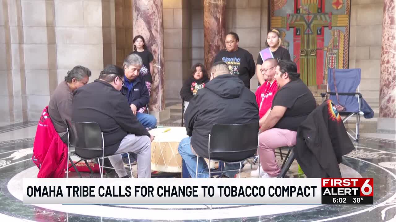Omaha Tribe advocates for tobacco tax compact legislation at state capitol