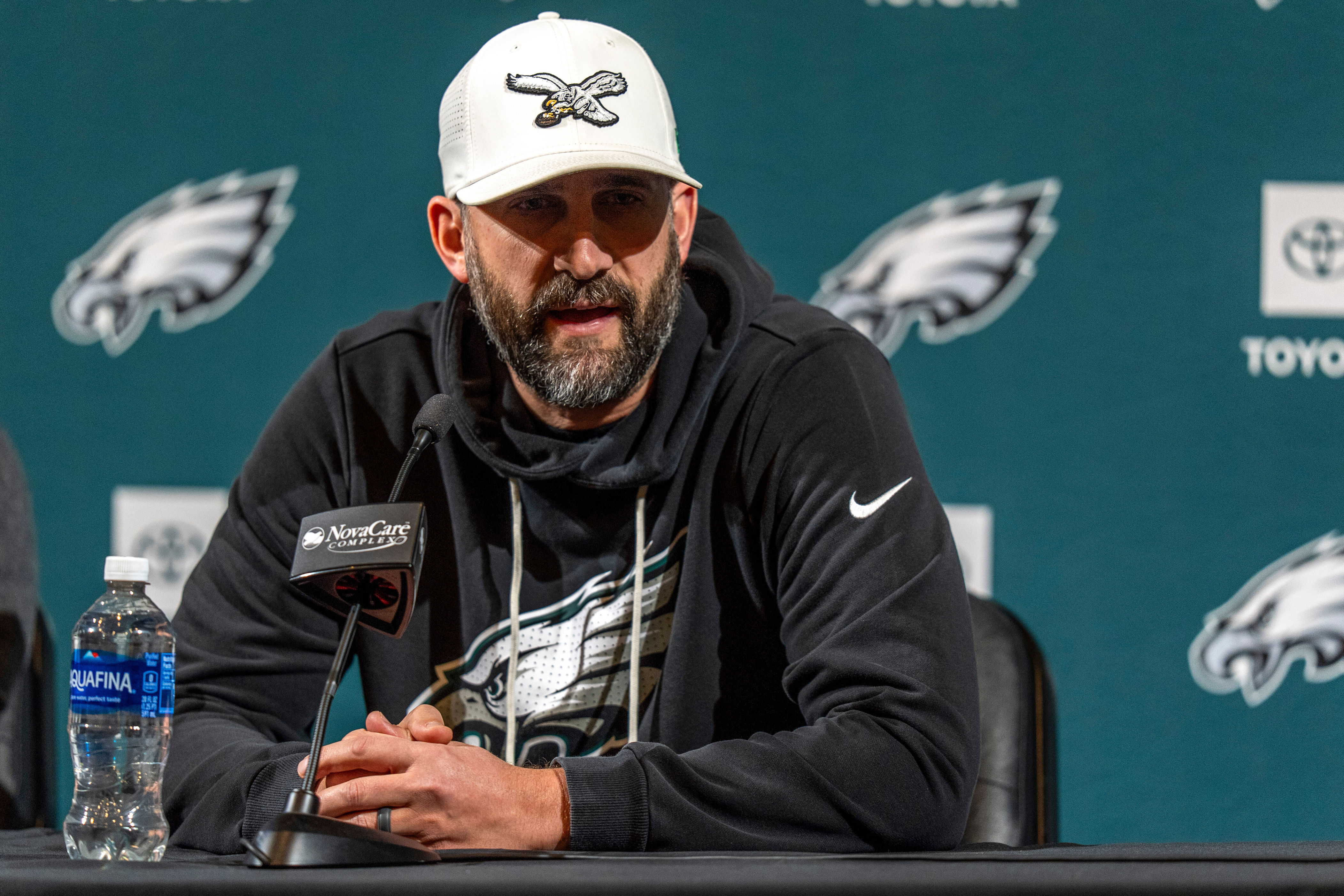 Eagles' Sirianni and Roseman offer few details on ouster of Patullo and ...