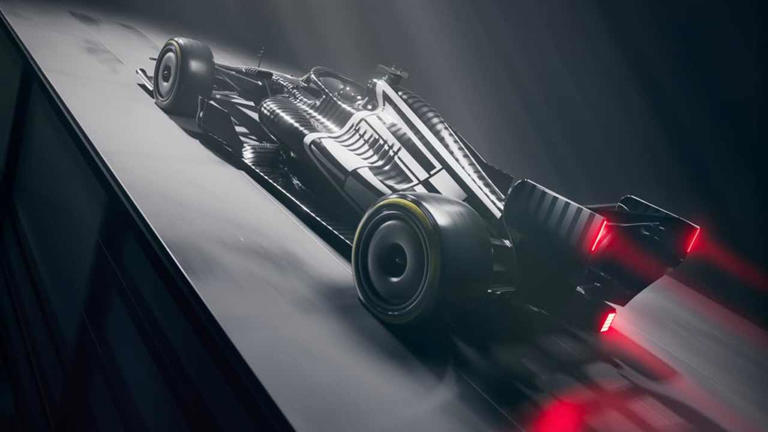 Cadillac unveils special livery for first Formula 1 test