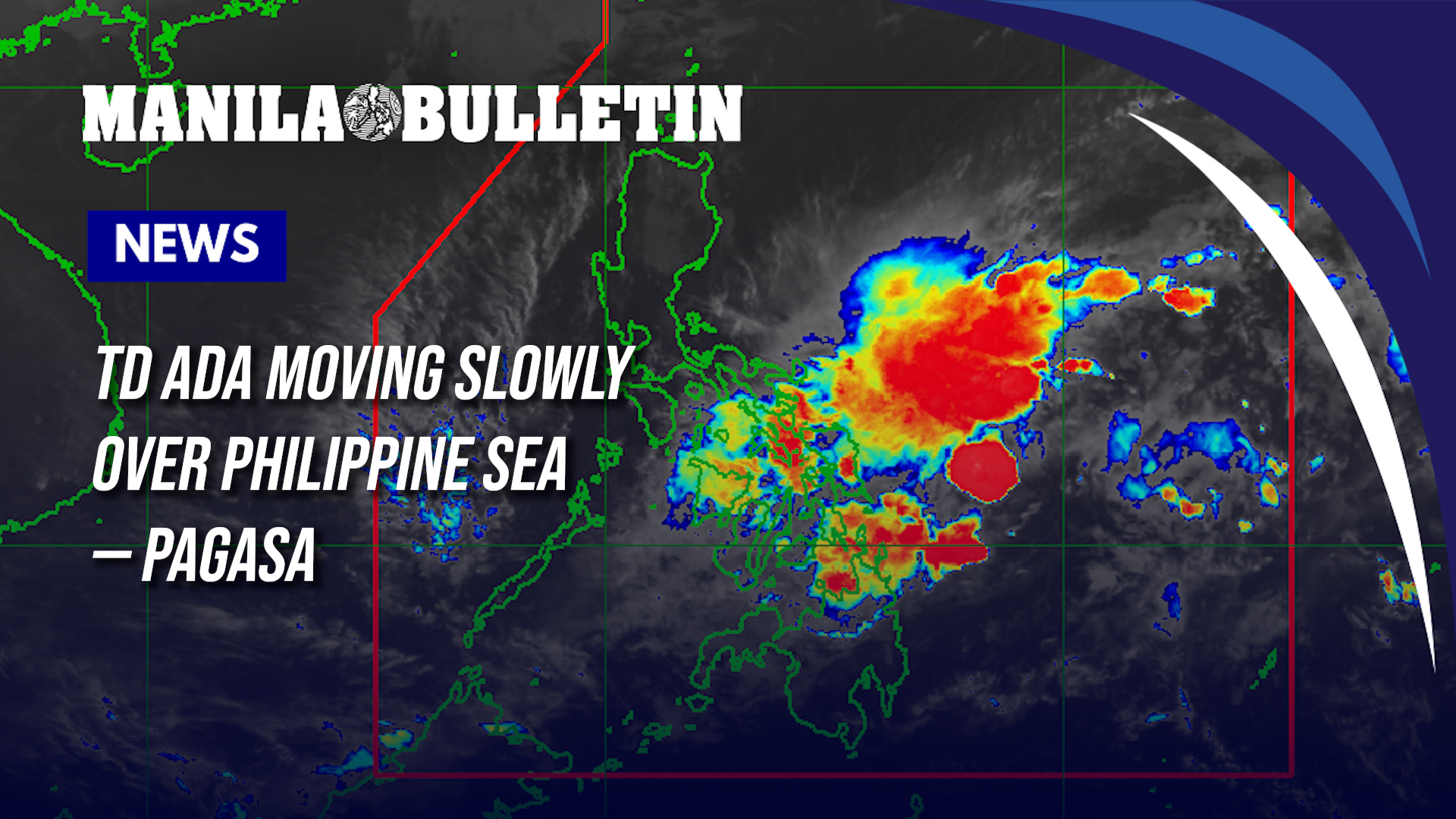 TD Ada moving slowly over Philippine Sea — PAGASA