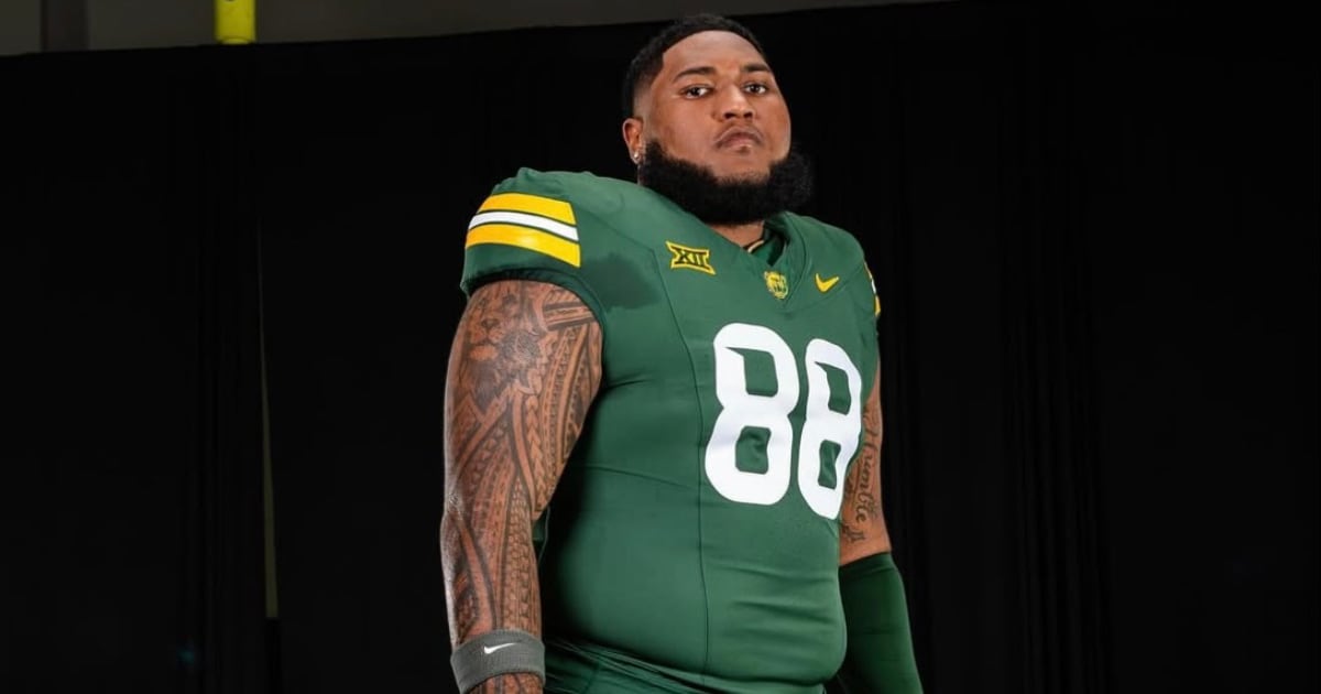 Baylor DL transfer Samu Taumanupepe commits to Florida