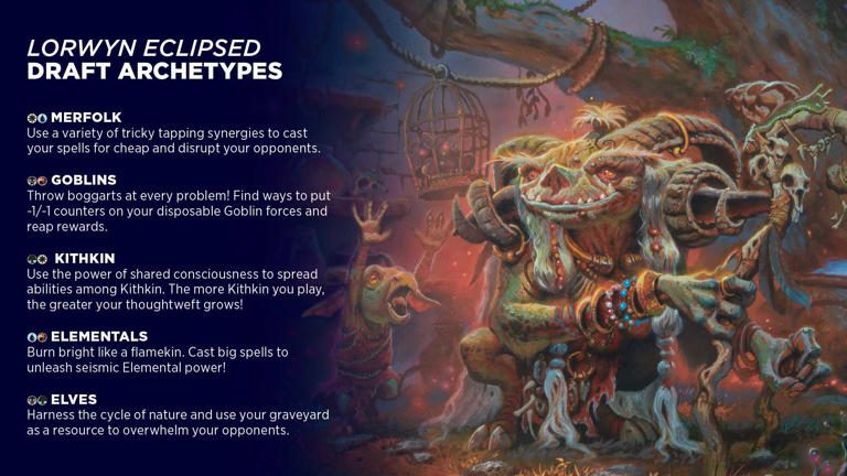 Lorwyn Eclipsed draft strategy rewards going all-in on creature types