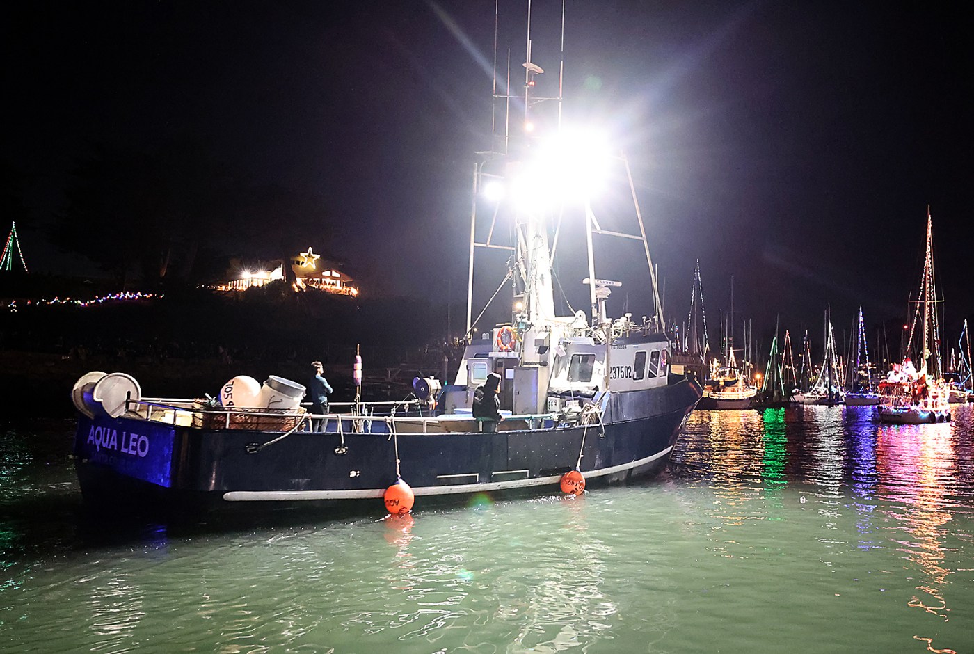 Photo | Squid boat returns to port in Santa Cruz Harbor