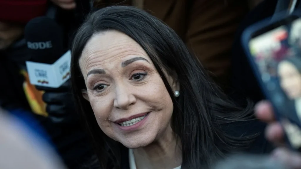 María Corina Machado entrega medalla del Nobel de la Paz a Trump