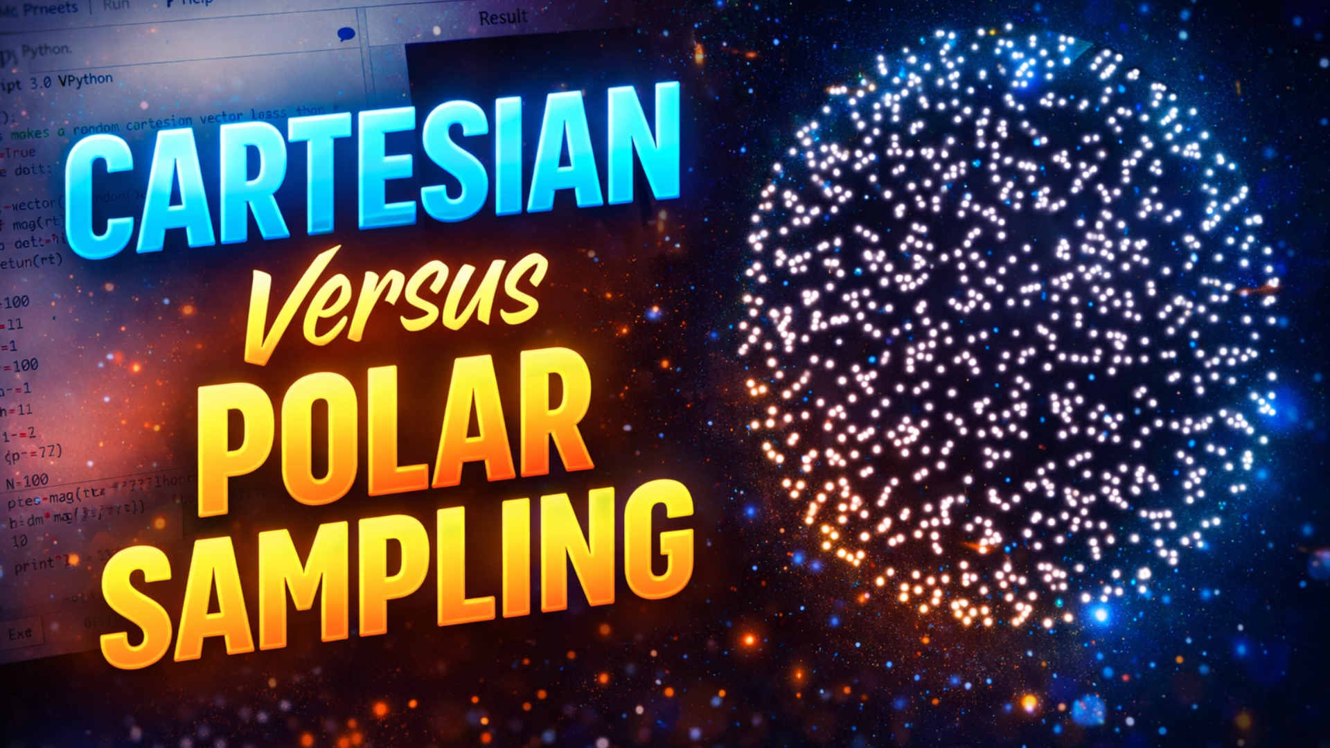 Random circle generation explained: Cartesian vs polar coordinates