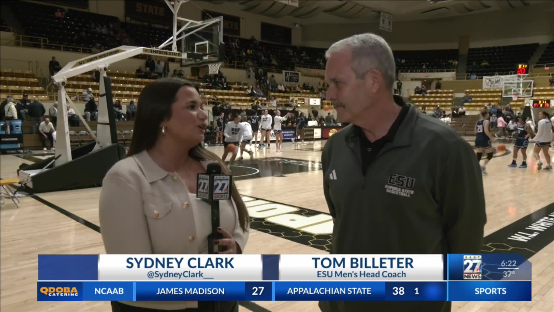 Emporia State's Tom Billeter ahead of Turnpike Tussle